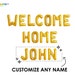 Welcome Home Banner/sign Customize Any Name | Military Homecoming Sign ...