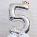 Hi Five Balloon Bouquet | 5th Birthday Party Boy Girl Decorations | HI ...