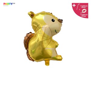 Squirrel Balloon | Squirrel Birthday Party | Squirrel 1st Birthday ...