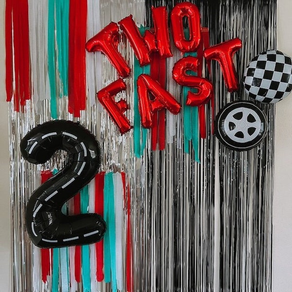 Two Fast Birthday - Etsy