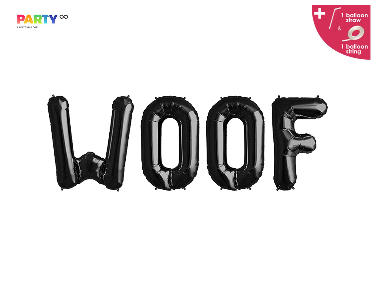 Woof Balloons Dog Puppy Birthday Party Decoration Dog - Etsy