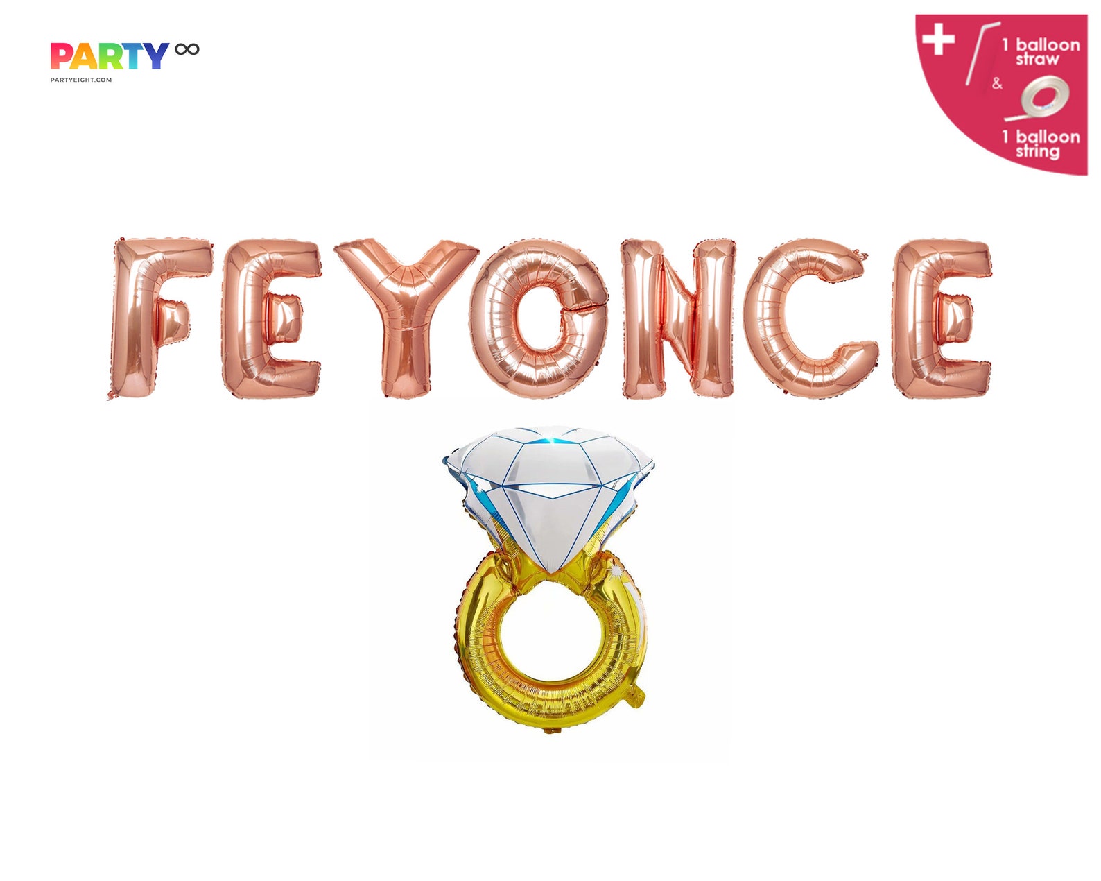 Feyonce Balloon Banner Beyoncé-themed Bachelorette Party - Etsy Canada