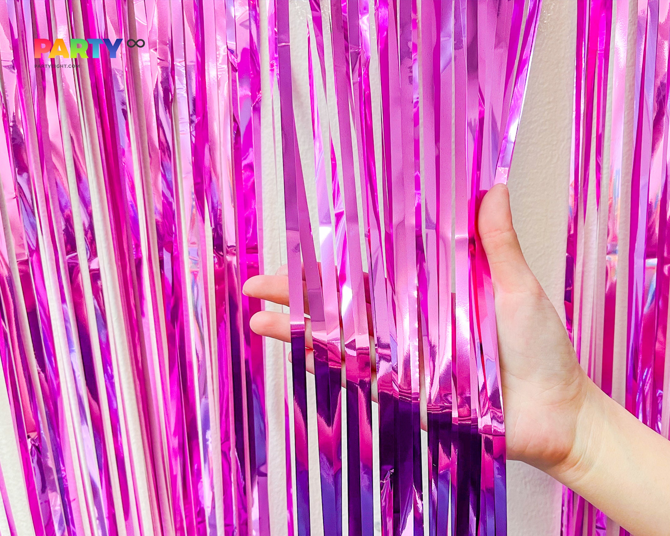 Hot Pink Fringe Streamer Backdrop Fringe Backdrop Fringe - Etsy