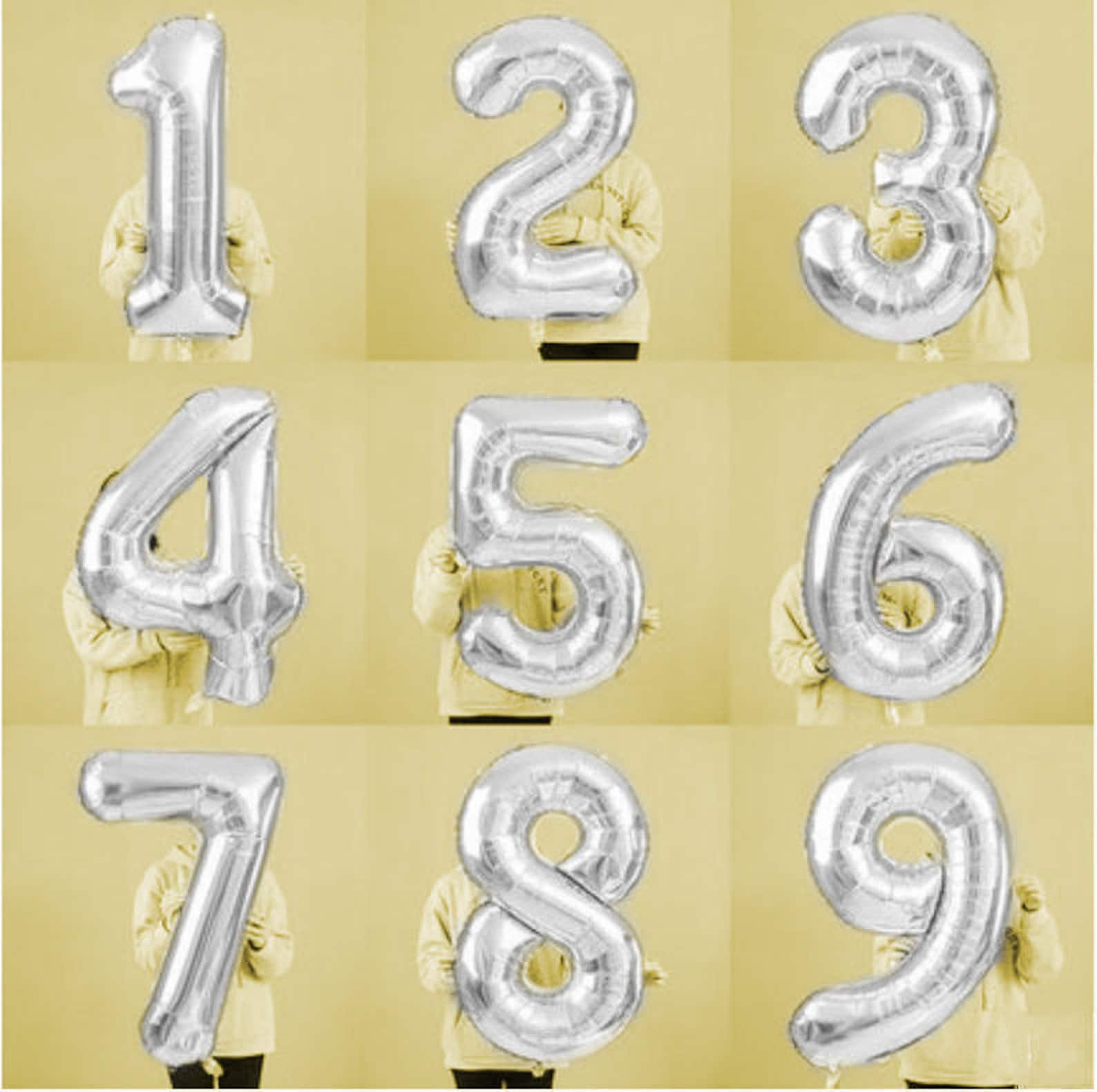 Giant 40" Number 4 Balloon: Birthday Party Decor - Etsy