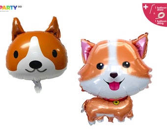 Corgi Garland, Dog Pawty Banner, Dog Birthday Party, Puppy Birthday ...