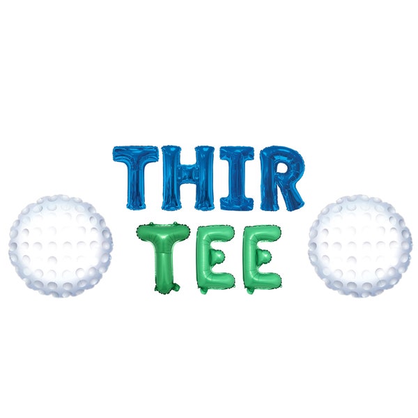 Golf Theme 30th Birthday Banner - Etsy