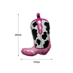 Cowboy Cowgirl West Rodeo Bachelorette Balloons Cowgirl Boots | Cowboy ...