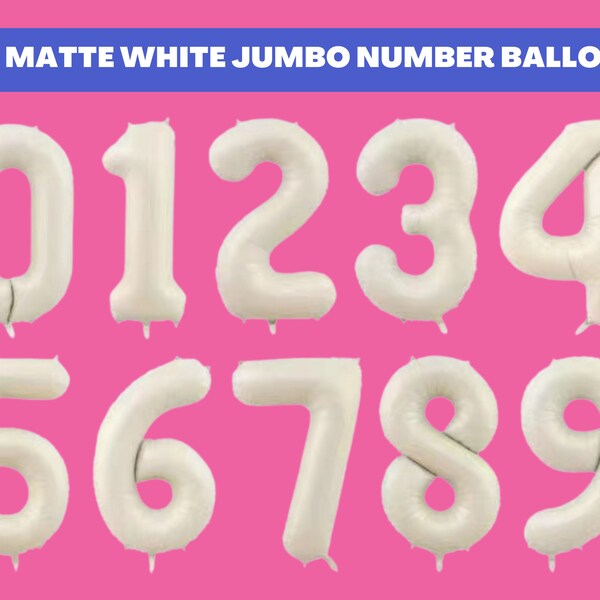 Large White Balloons - Etsy