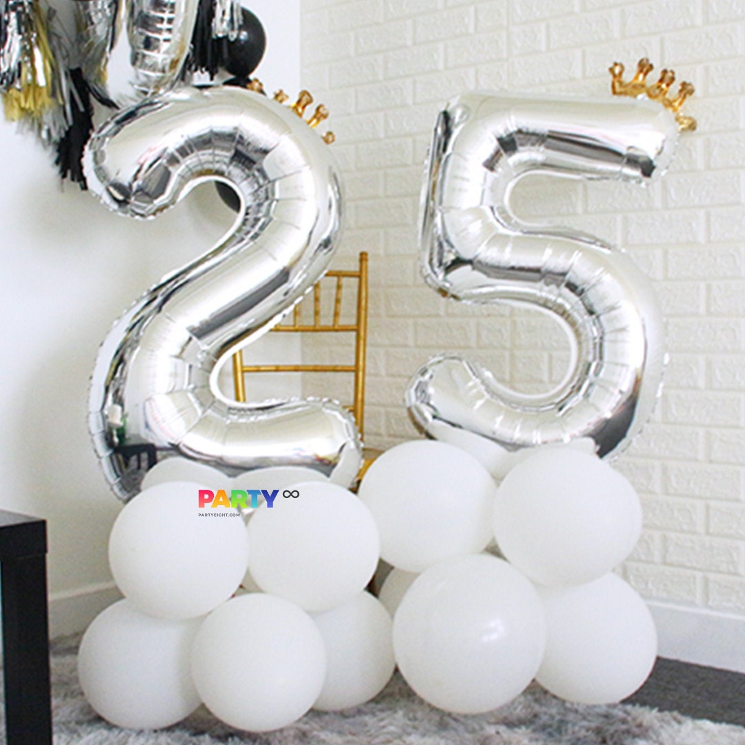 Number balloons 25 store