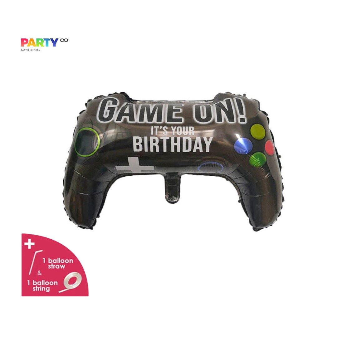 Game Controller Balloon | Large | Video Game Balloon | Xbox Gamer Party ...