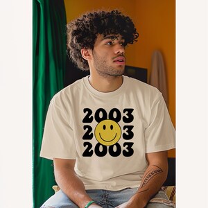 2003 Retro Shirt, Custom 21st Birthday Tshirt, Retro Vintage 21st ...