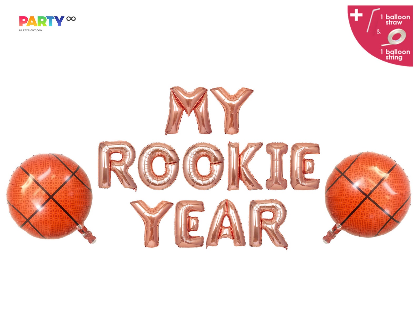 My Rookie Year Banner Basketball NBA THEME 1st Birthday - Etsy