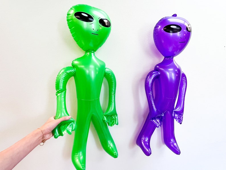 Alien Inflatable Jumbo Balloon Alien Theme Party Outer - Etsy