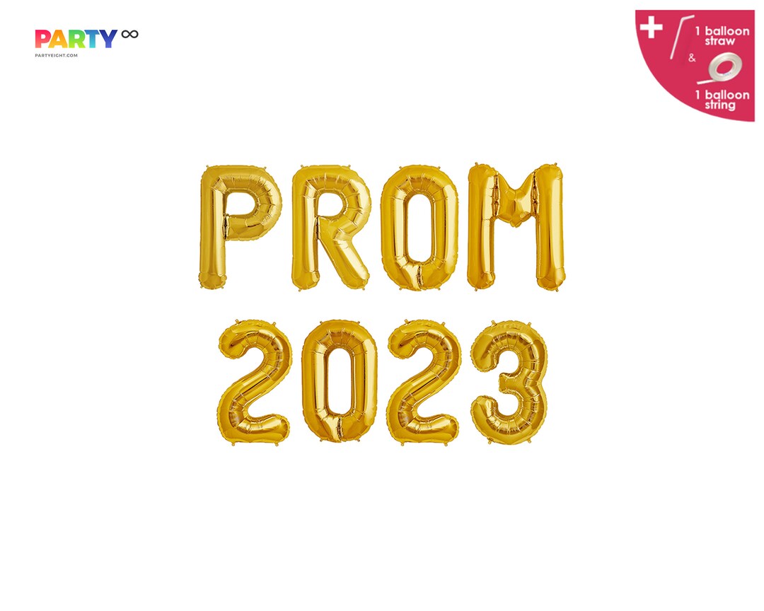 PROM 2023 Balloon Banner Prom Decoration Prom Sign Prom 2023 High ...