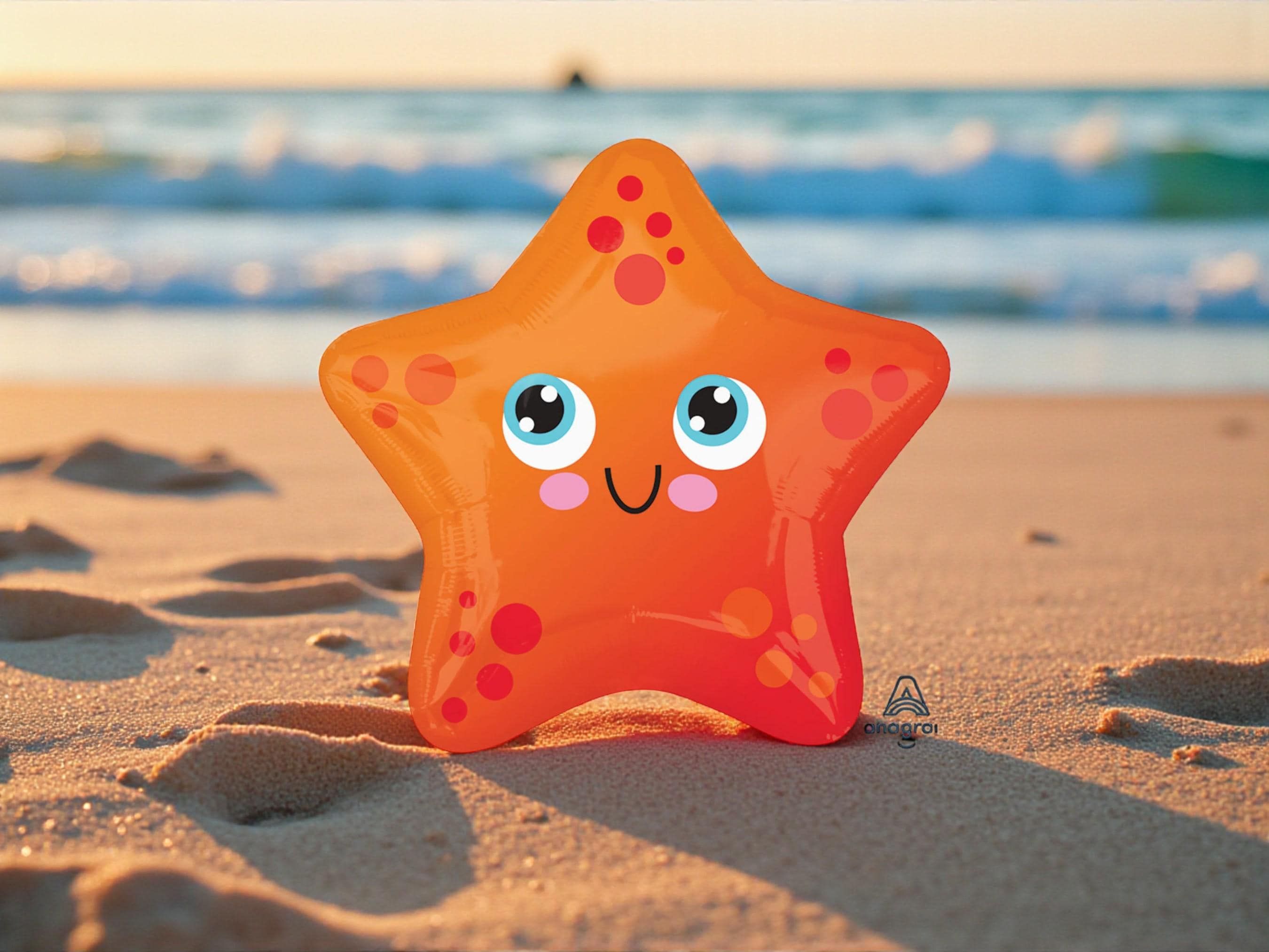 Starfish Party Balloon: Under the Sea Ocean Party Decorations - Etsy