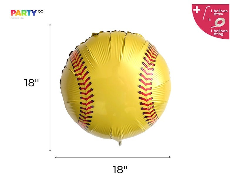 Softball Era Balloon Banner: Birthday Party Decorations - Etsy