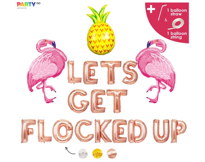 I Sip You Sip We Sip Balloon Banner Bachelorette Party | Etsy