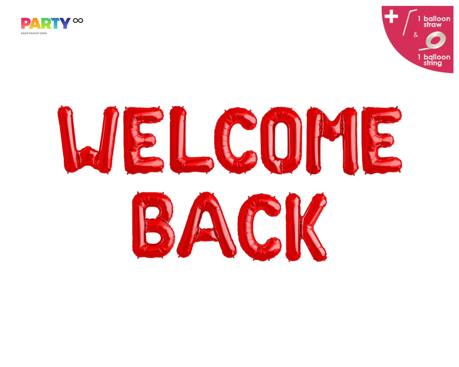 Welcome Back Balloon Banner Welcome Back to School - Etsy