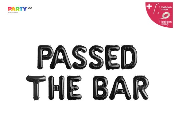 Passed The Bar Banner | Juris Doctorate Law School Graduation Banner ...