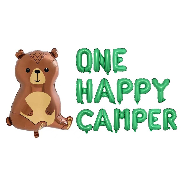 One Happy Camper Banner - Etsy