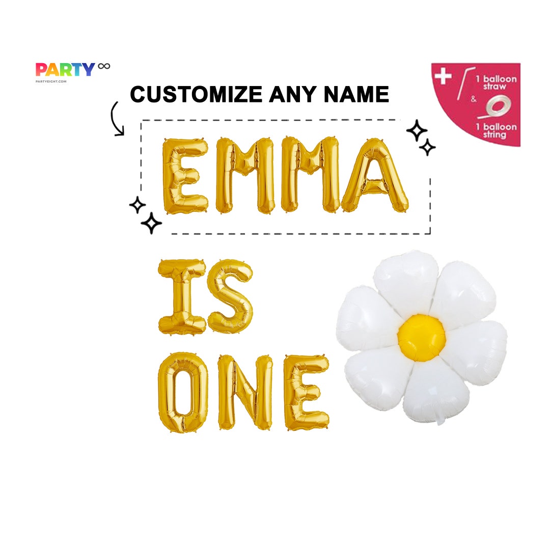 Groovy ONE Birthday Banner Groovy One Party Decorations 1st Birthday ...