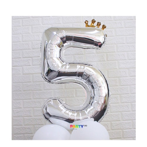 Hi Five Balloon Bouquet 5th Birthday Party Boy Girl - Etsy