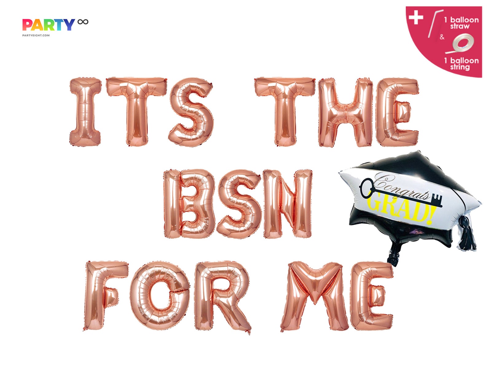 Its the BSN for Me Banner Nursing Graduation Party Nursing - Etsy