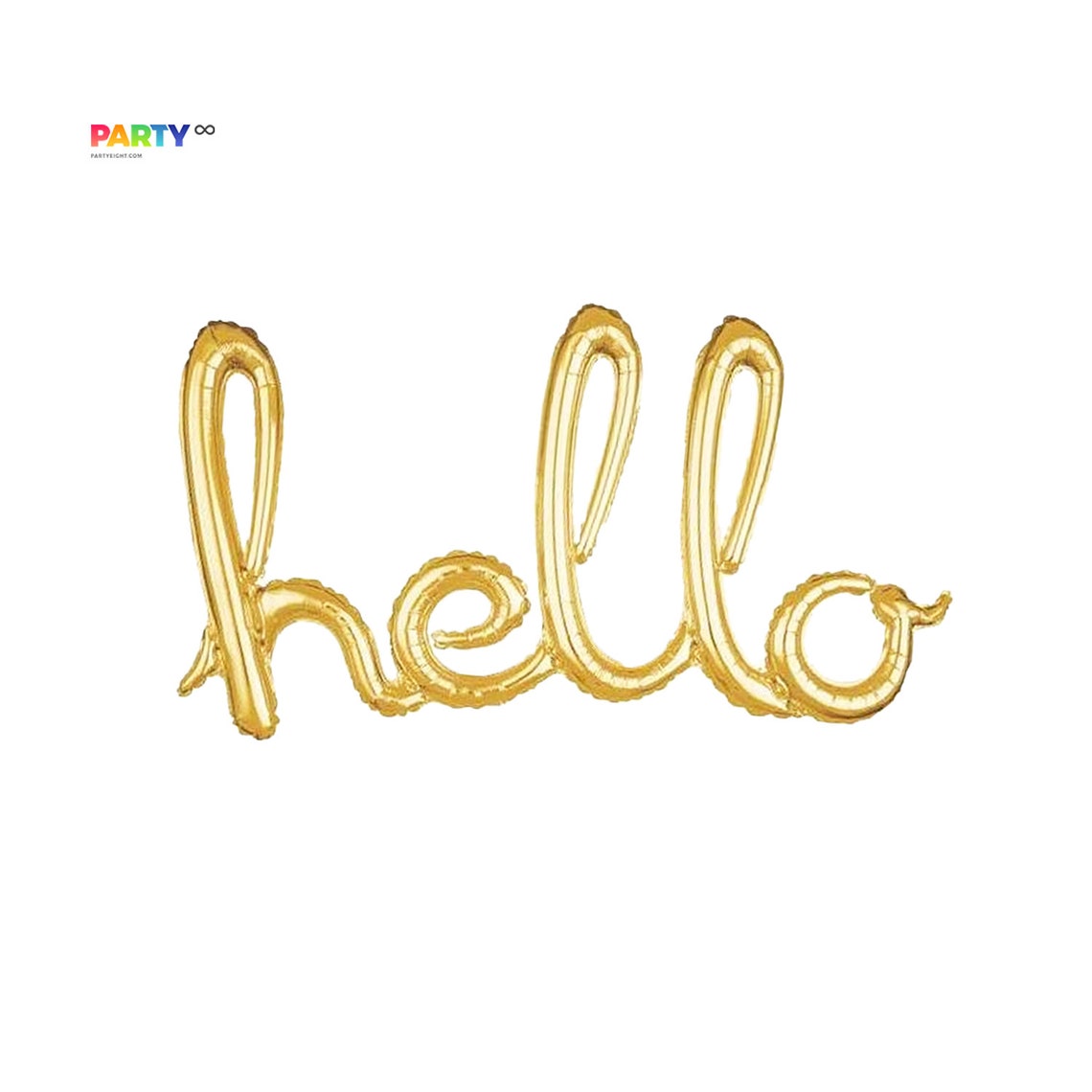Hello Balloons Hello Script Balloons Hello Balloon Banner - Etsy