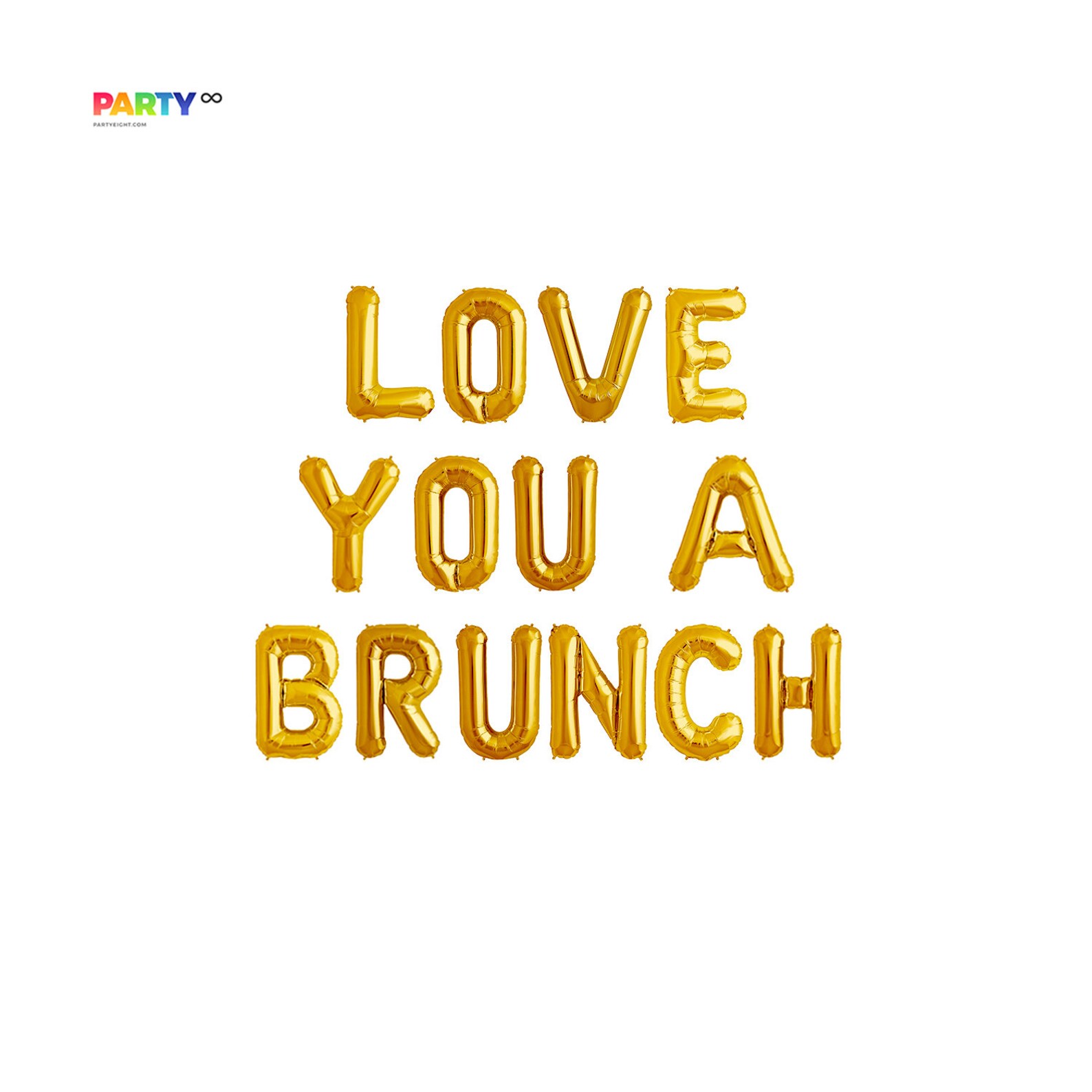 Brunch Party Love You a Brunch Balloon Banner Brunch - Etsy