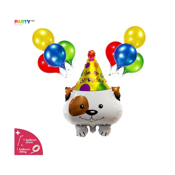 Dog Birthday Party Balloons Puppy Birthday Party Decoration | Etsy