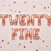 Twenty Fine Birthday Invitation Template, Twenty Five, Birthday Party ...