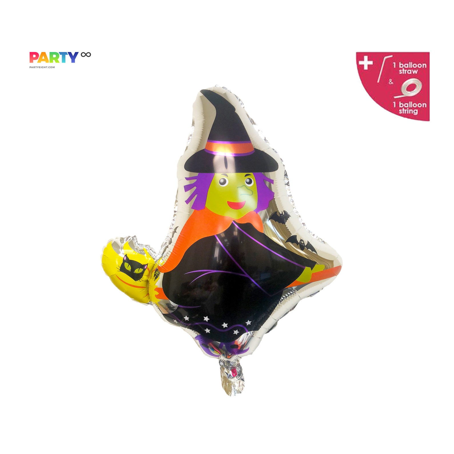 Witch Balloon Halloween Party Balloons Decorations | Etsy