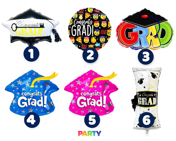 Graduation Party Decorations Balloon Congrats Grad Balloon - Etsy
