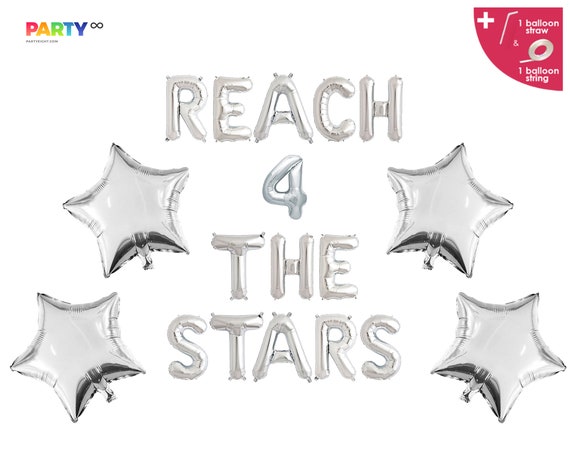 Reach 4 The Stars Banner| 4th space themed F1 theme Birthday Party ...