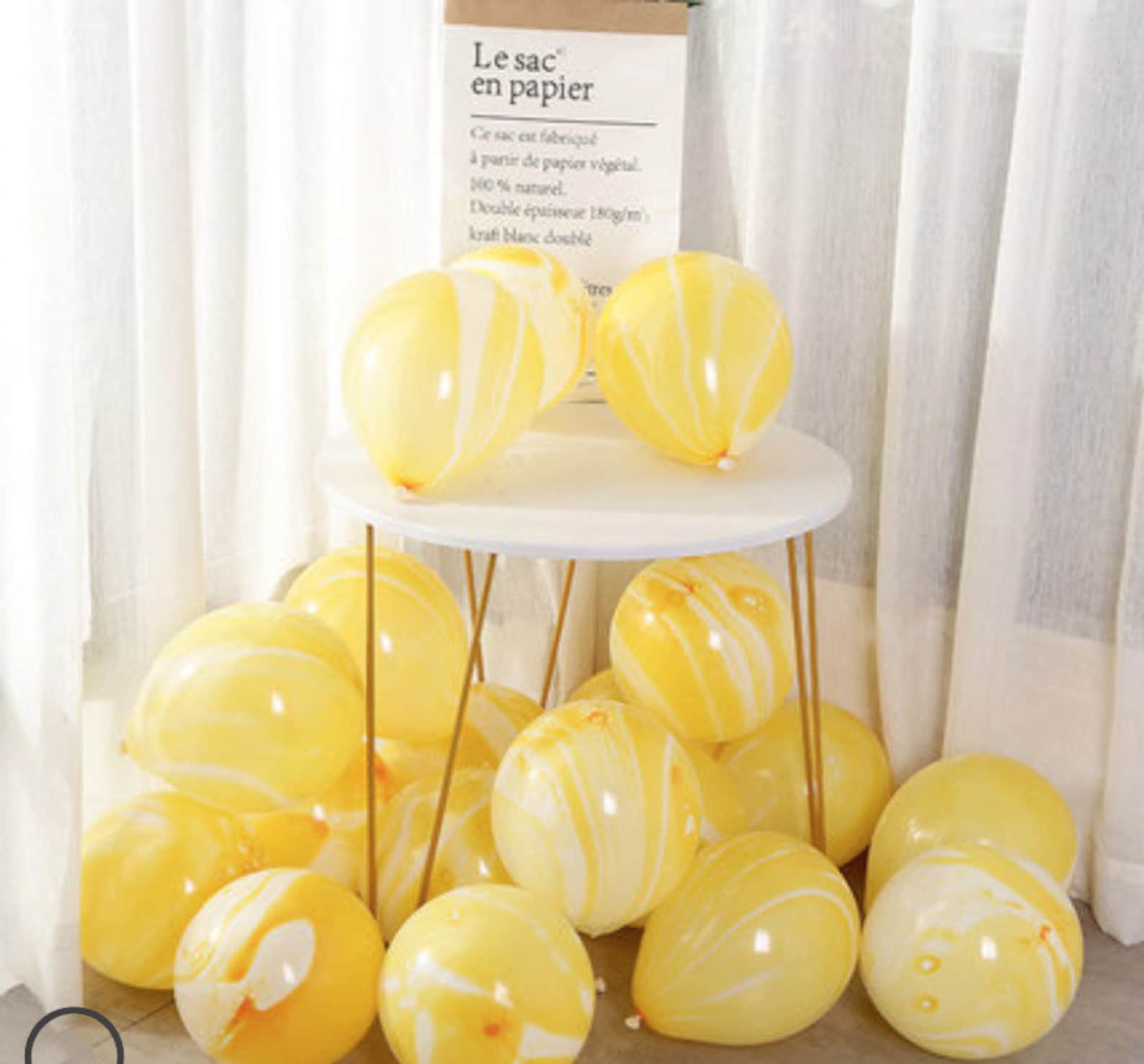 Marble Balloons | Birthday Party Decoration Balloon | Baby Shower ...