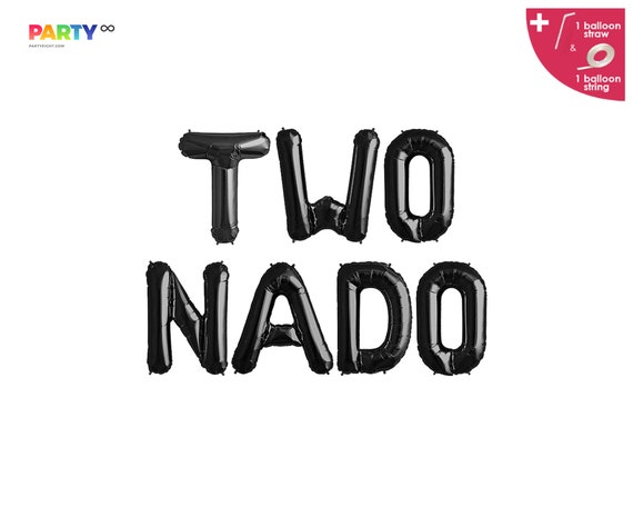 Two Nado Birthday Decoration Banner | Two Wild Birthday Girl | Safari ...