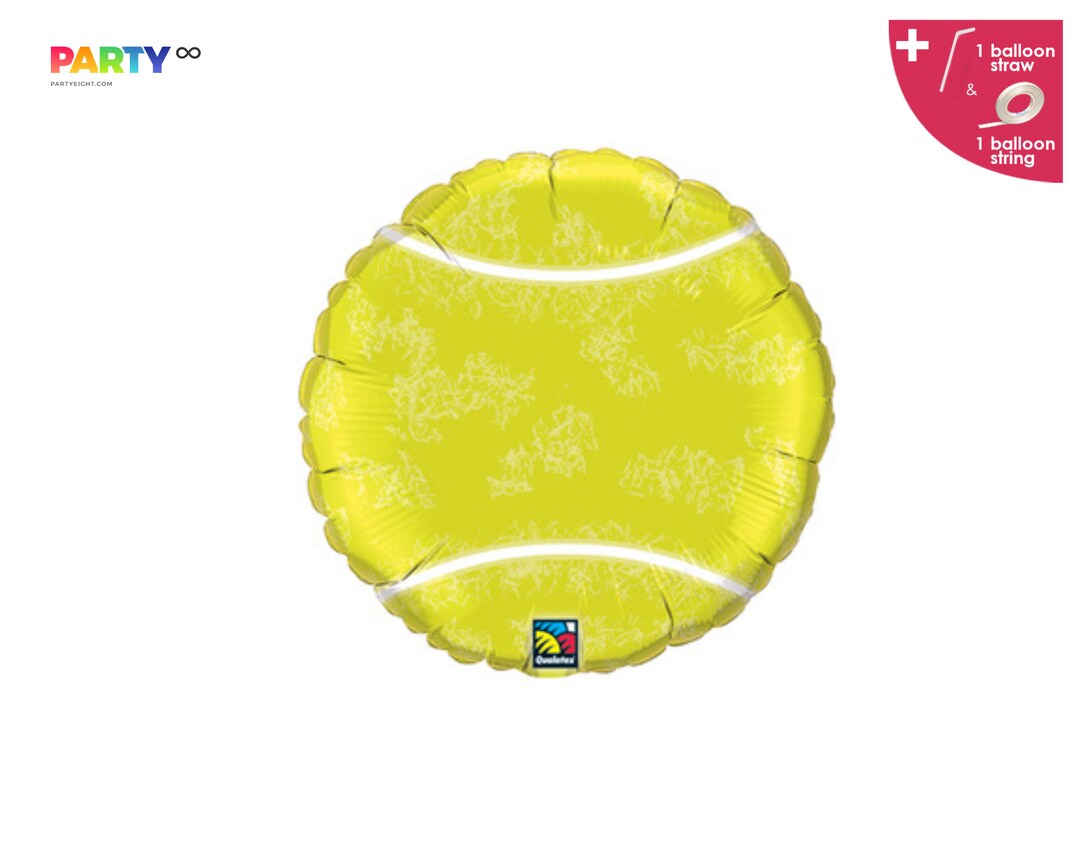 Tennis Balloon Balloon Tennis Themed Birthday Tennis - Etsy