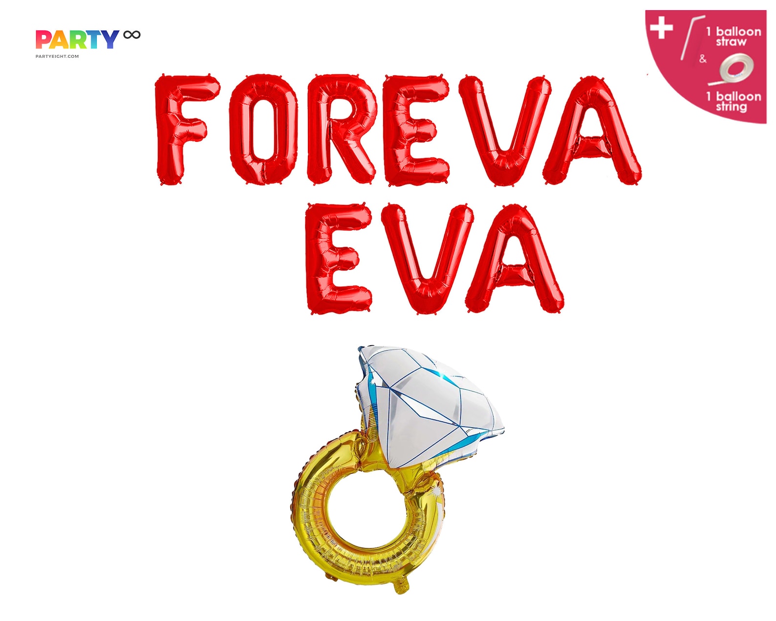 Foreva Eva Banner Engagement Party Decoration She Said Yes - Etsy