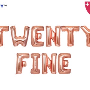 Twenty Fine Banner | 25th Birthday Party Ideas Twenty Fine Funny ...