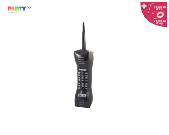 Brick Phone Balloon | 90s theme Party decorations balloon | 90s hip hop ...