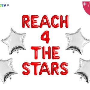 Reach 4 the Stars Banner| 4th Space Themed F1 Theme Birthday Party ...