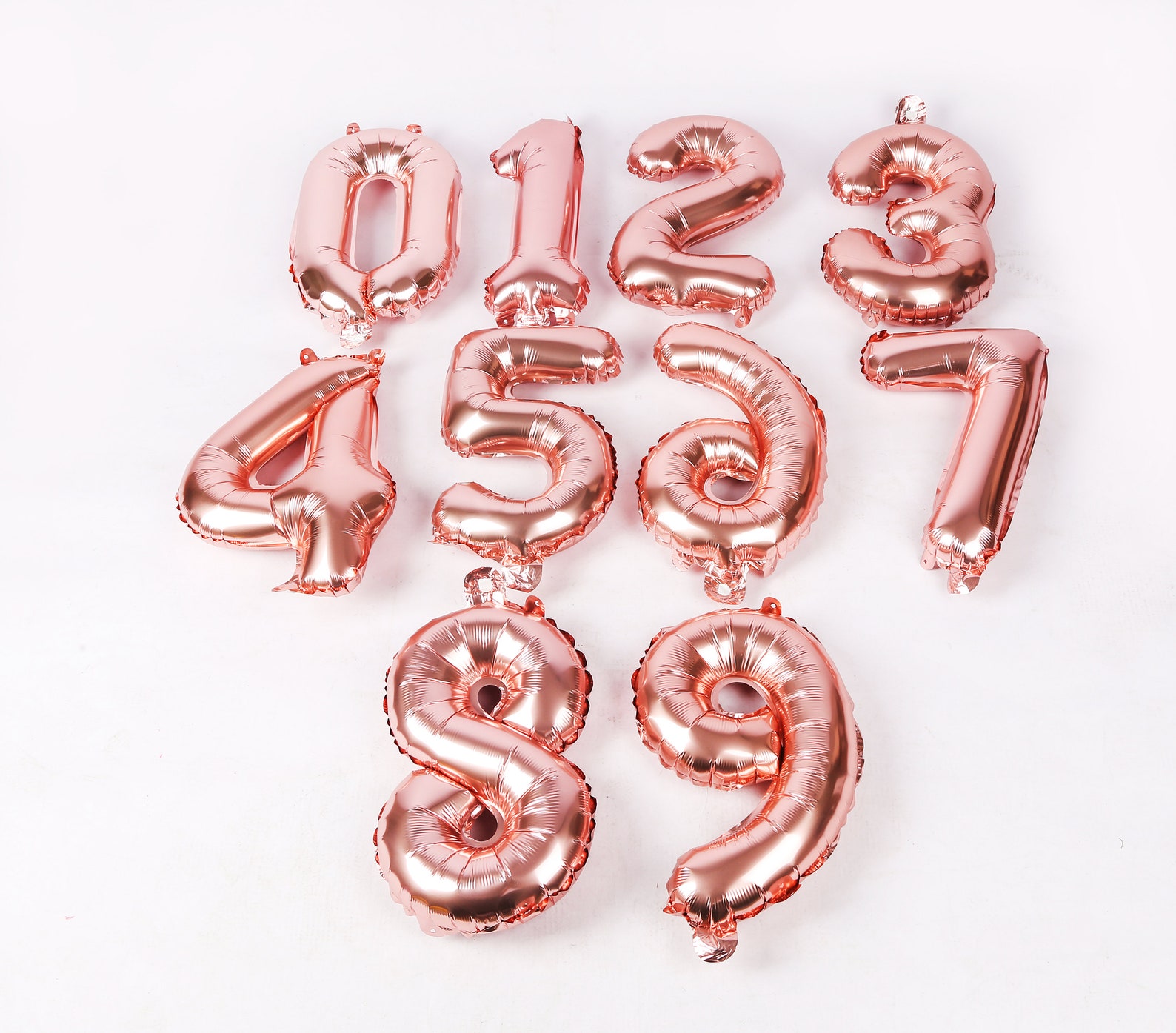 16'' Mylar Number Balloon 3 Colors Birthday Party | Etsy