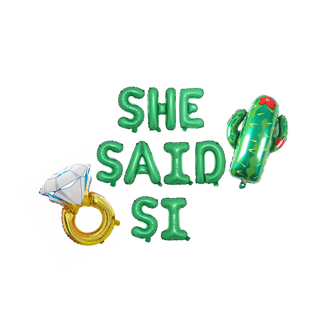 She Said Si Bachelorette Party Banner | Final Fiesta Bachelorette ...