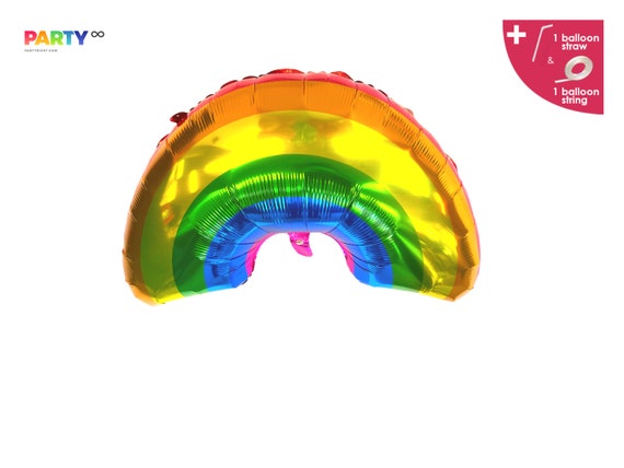 Rainbow Balloon | Gay Parade Pride Balloon | LGBTQ Party Decorations ...