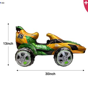 Racing Car Balloon | Two Fast Racing Car Themed F1 Two Fast Birthday ...