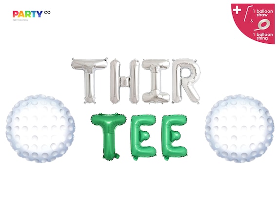 Thir Tee Banner with Golf Ball balloon | Golf ball Themed 30th Birthday ...