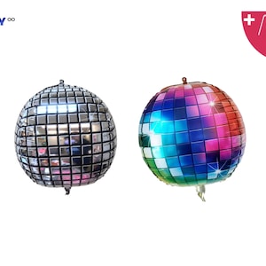 Disco Ball Balloon | 70s Themed Dance Party | Disco Party Disco Fever ...