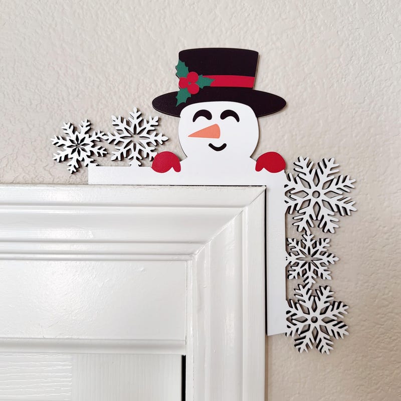 Vintage Winter Door Decor - Etsy