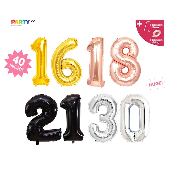 Giant Numbers - Etsy