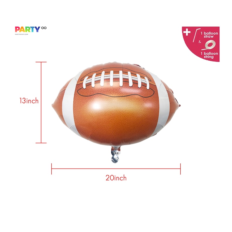 Sports Ball Balloon Decorations: Birthday Party Football Basketball ...